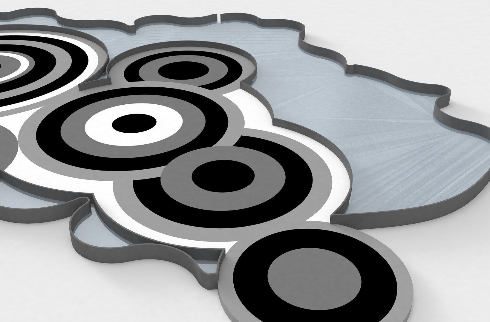 Park Walking Path 2 3D Model - TurboSquid 1852985