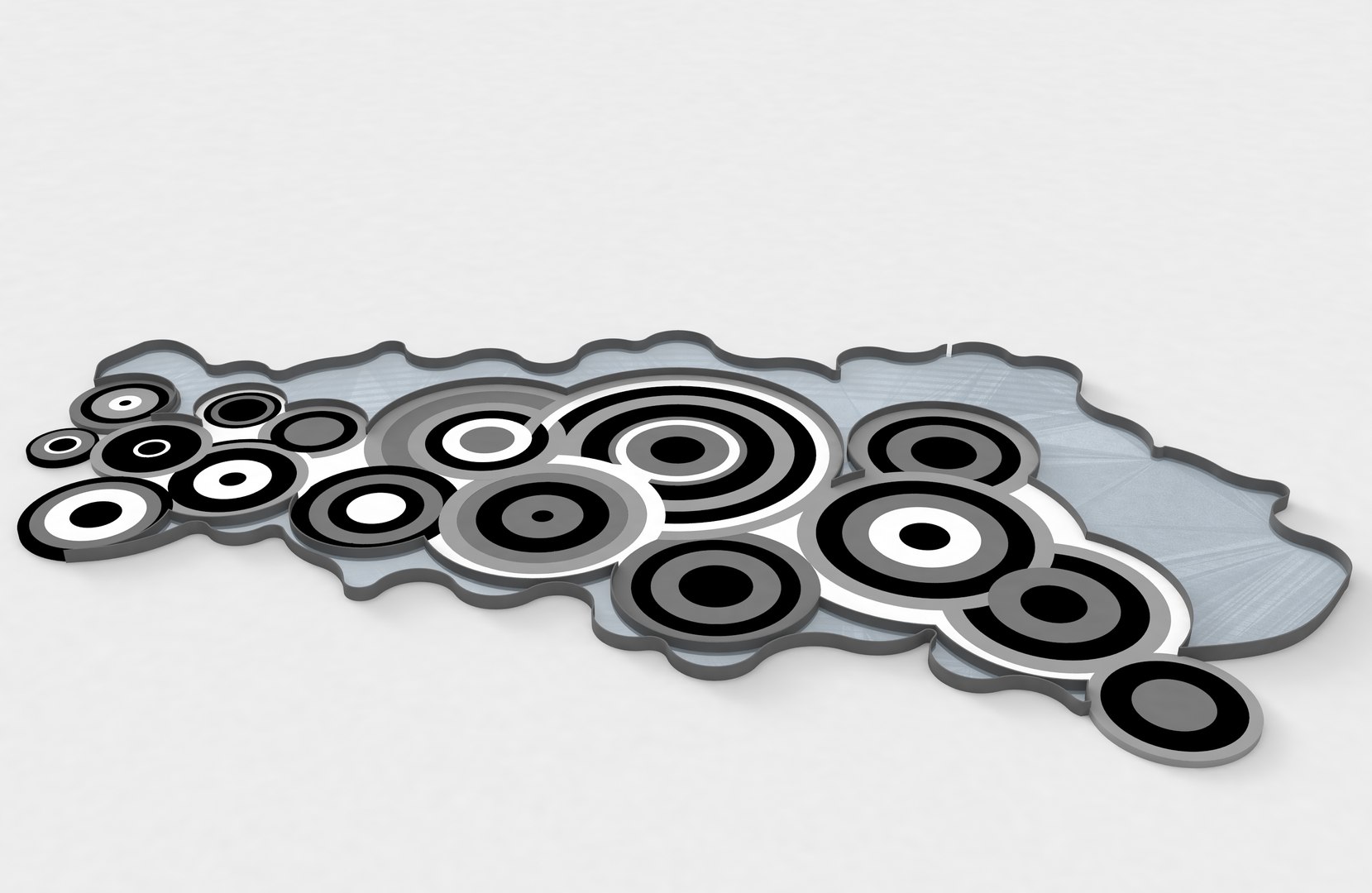 Park Walking Path 2 3D Model - TurboSquid 1852985