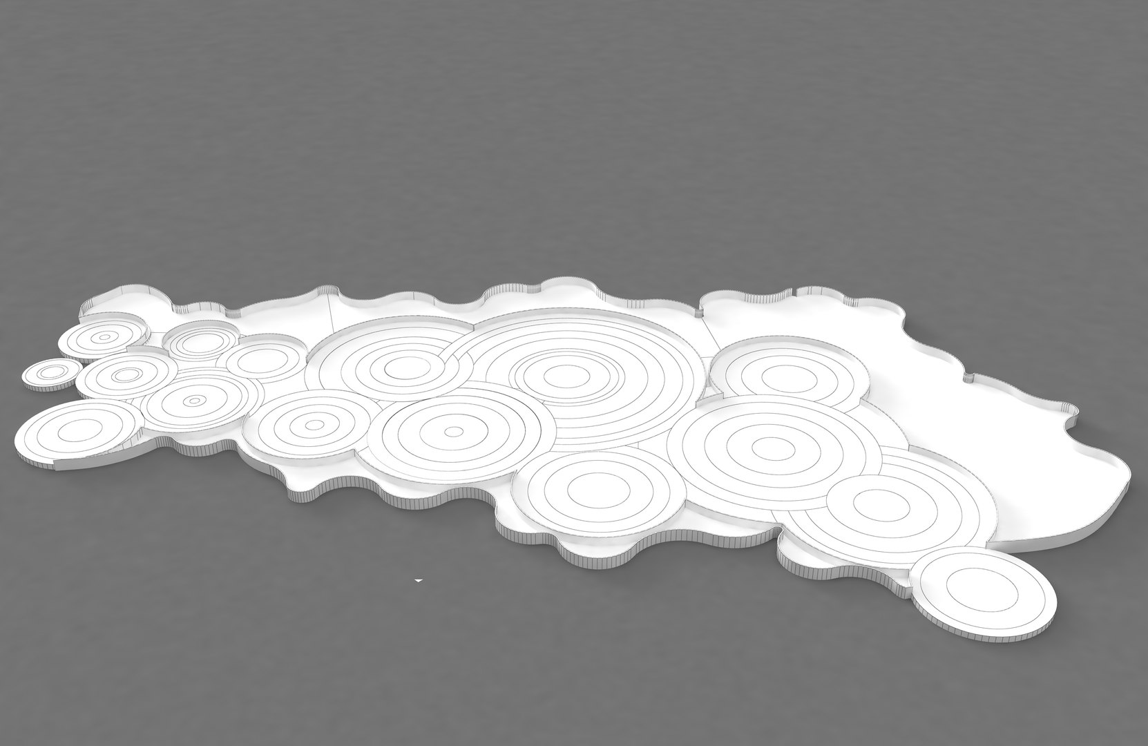 Park Walking Path 2 3D Model - TurboSquid 1852985