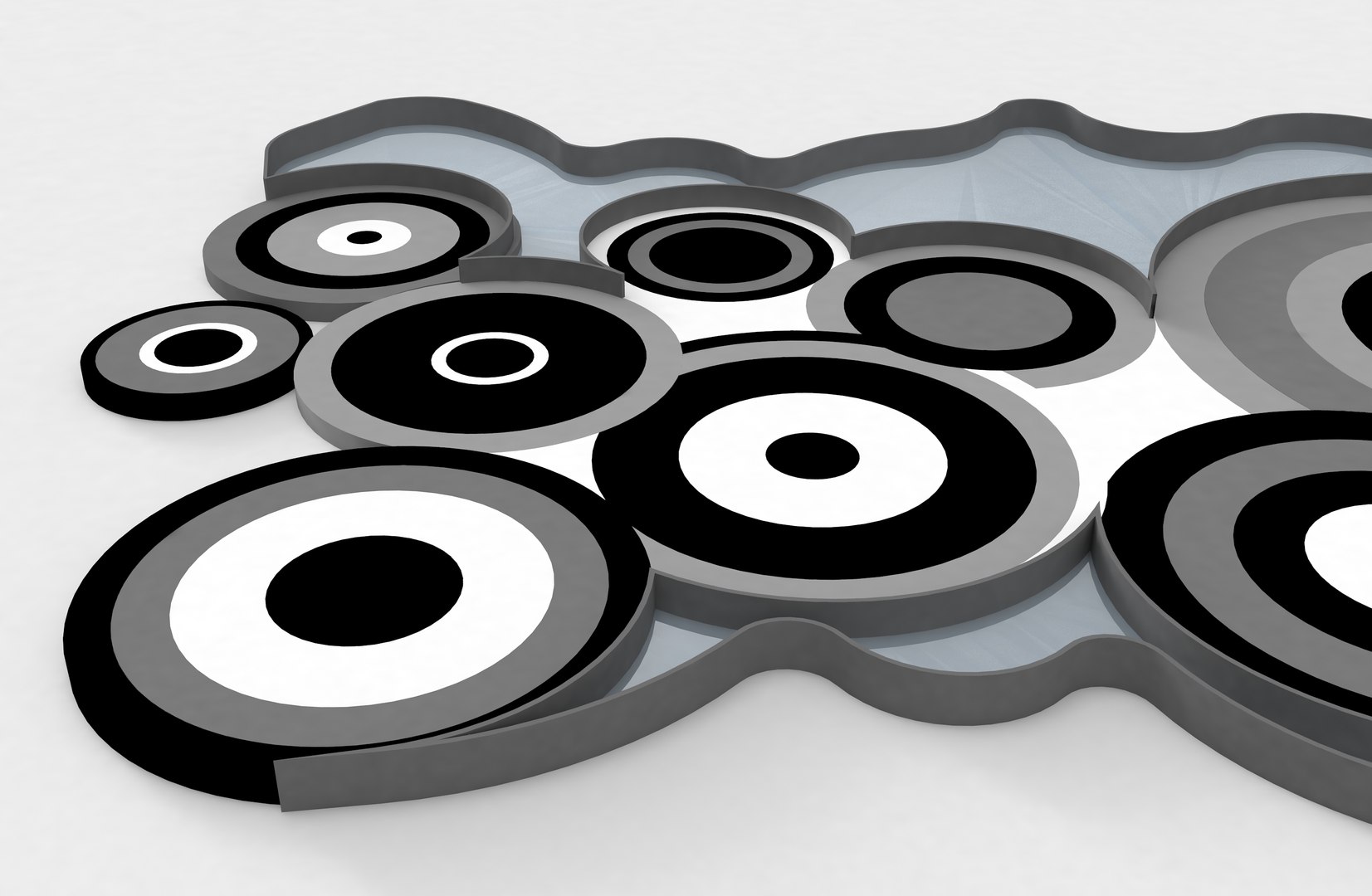 Park Walking Path 2 3D Model - TurboSquid 1852985