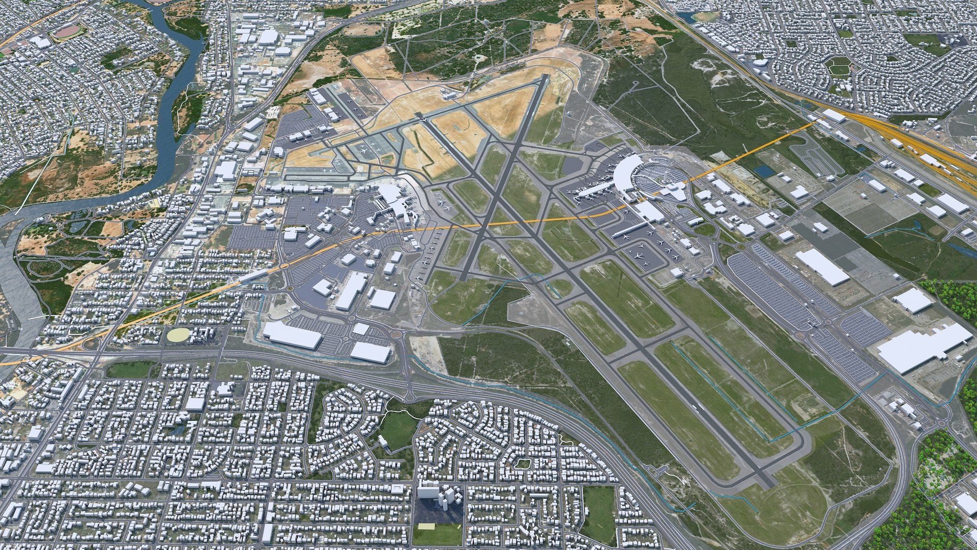 Perth Australia 3D Model - TurboSquid 1720504