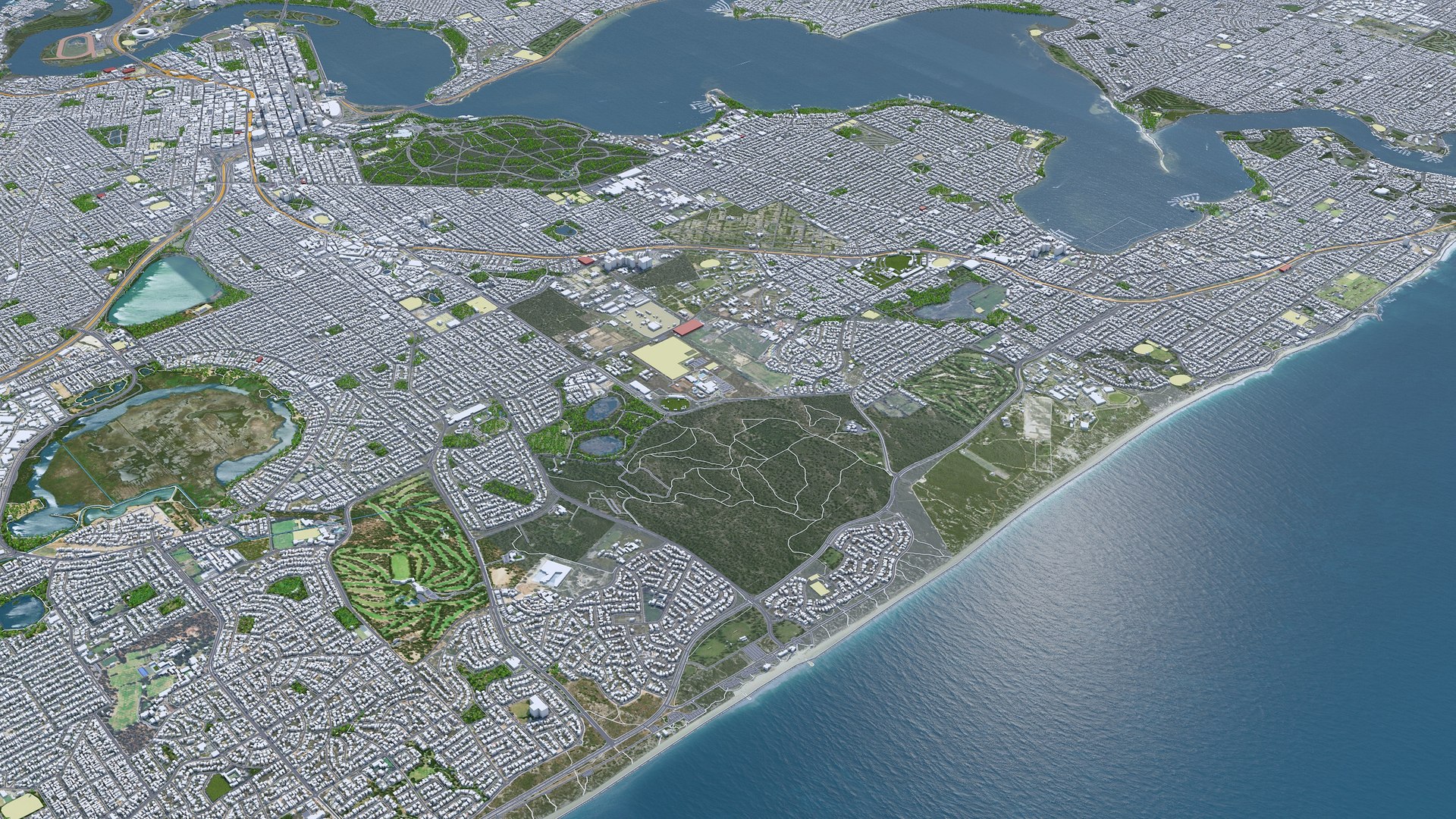 Perth Australia 3D Model - TurboSquid 1720504
