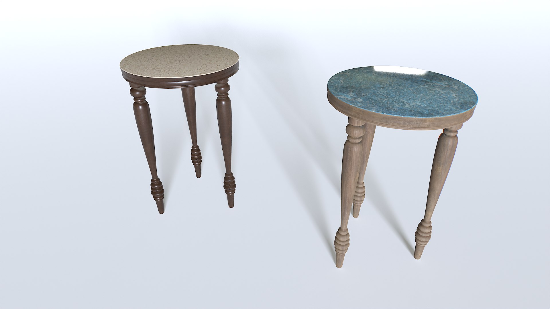 End Table Pack 3 3D Model - TurboSquid 2193565