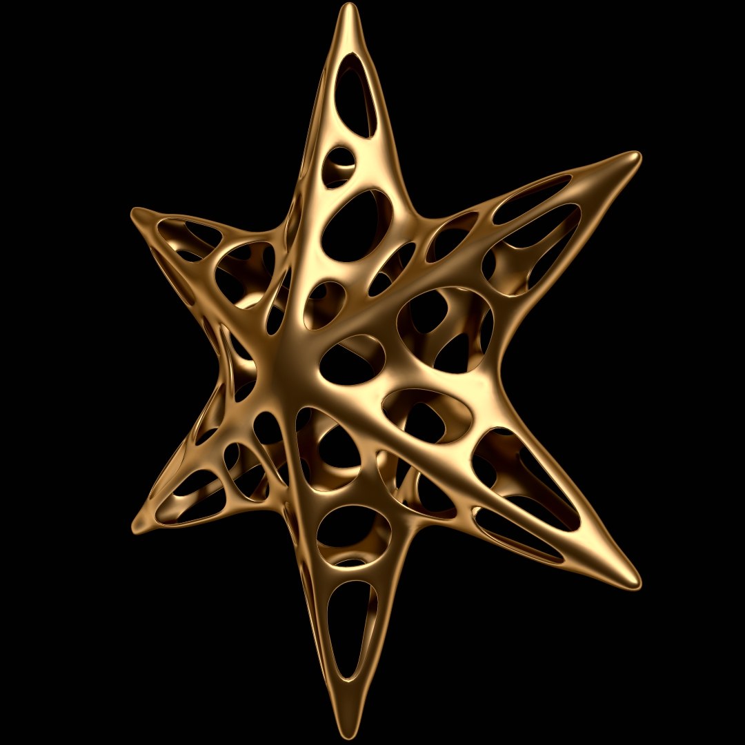 3D Model Star Design - TurboSquid 1230551