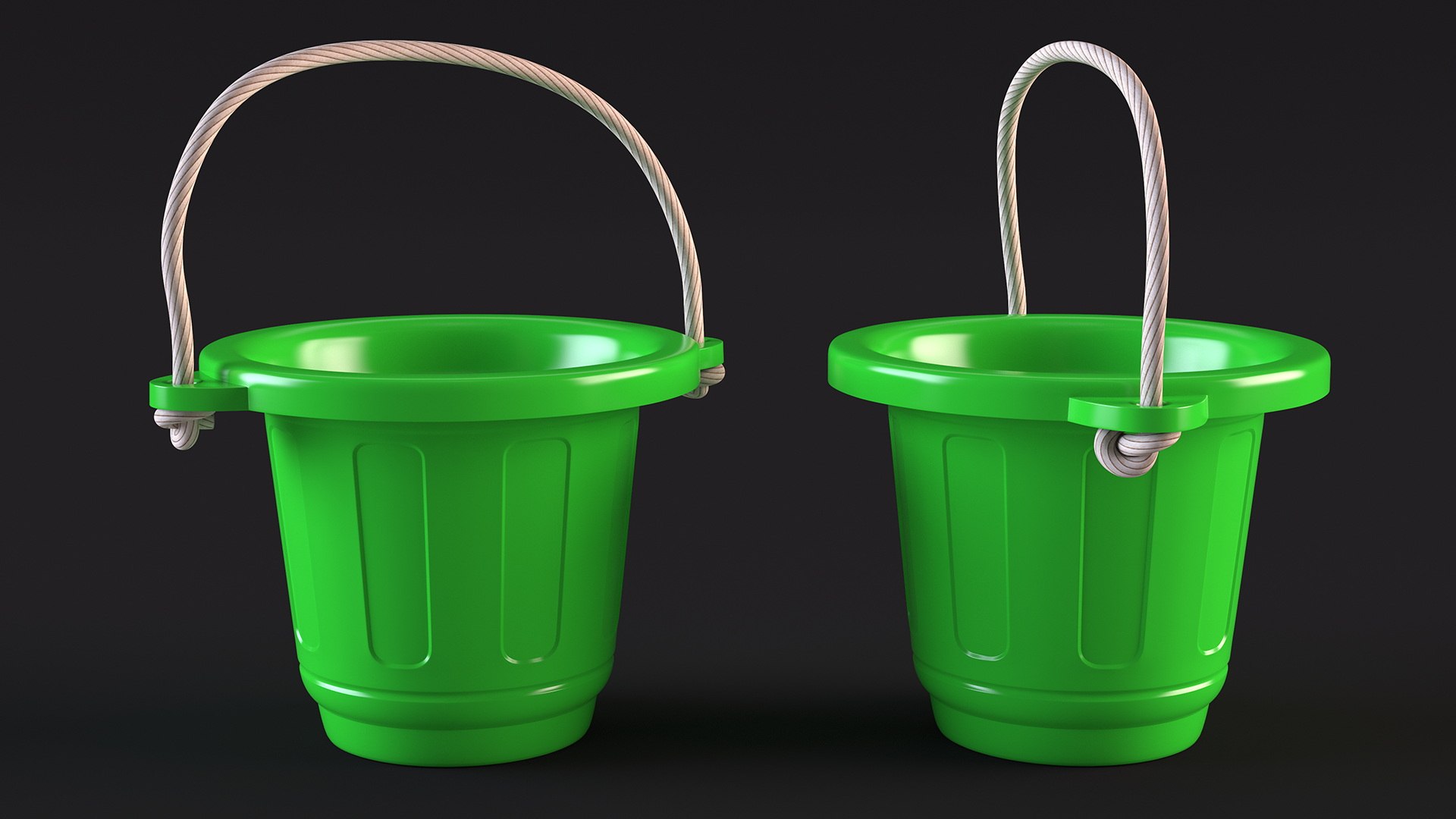Plastic Toy Bucket 3D Model - TurboSquid 2201917