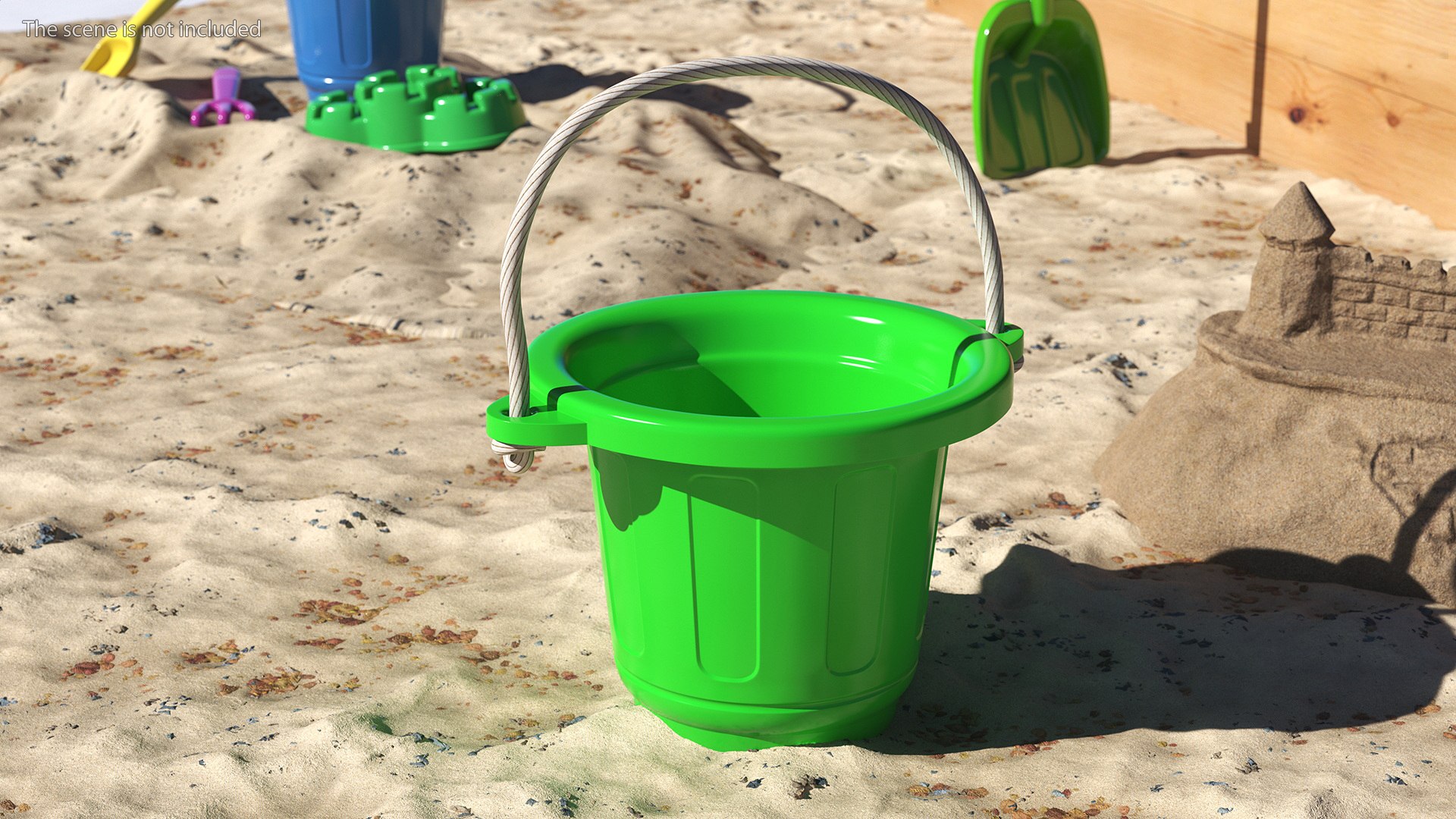 Plastic Toy Bucket 3D Model - TurboSquid 2201917