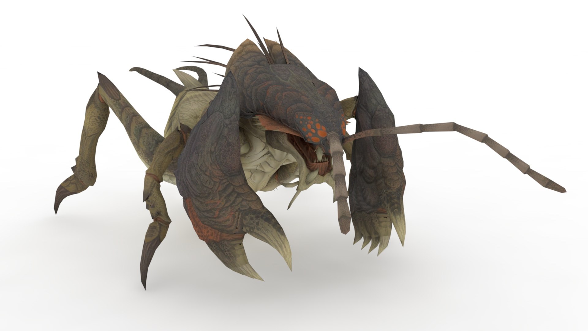 Spider Monster 3D Model - TurboSquid 1926991