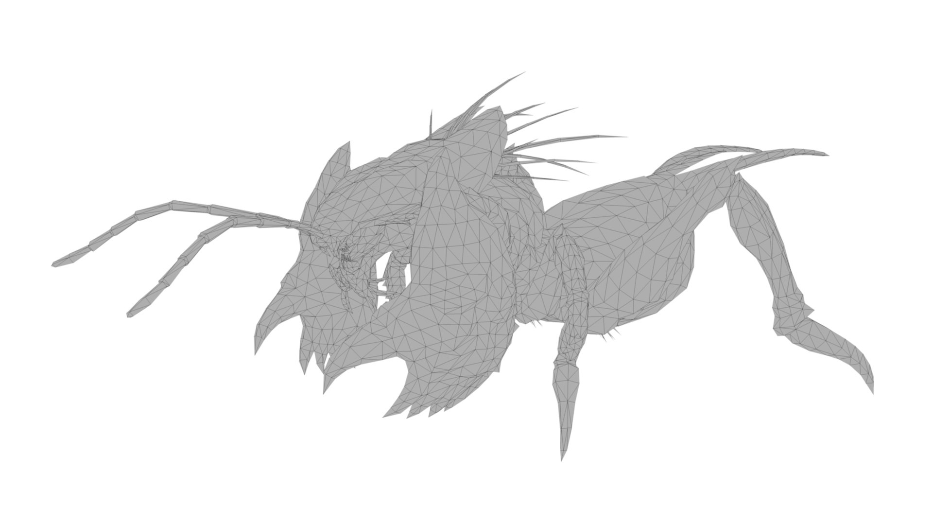 Spider Monster 3D Model - TurboSquid 1926991