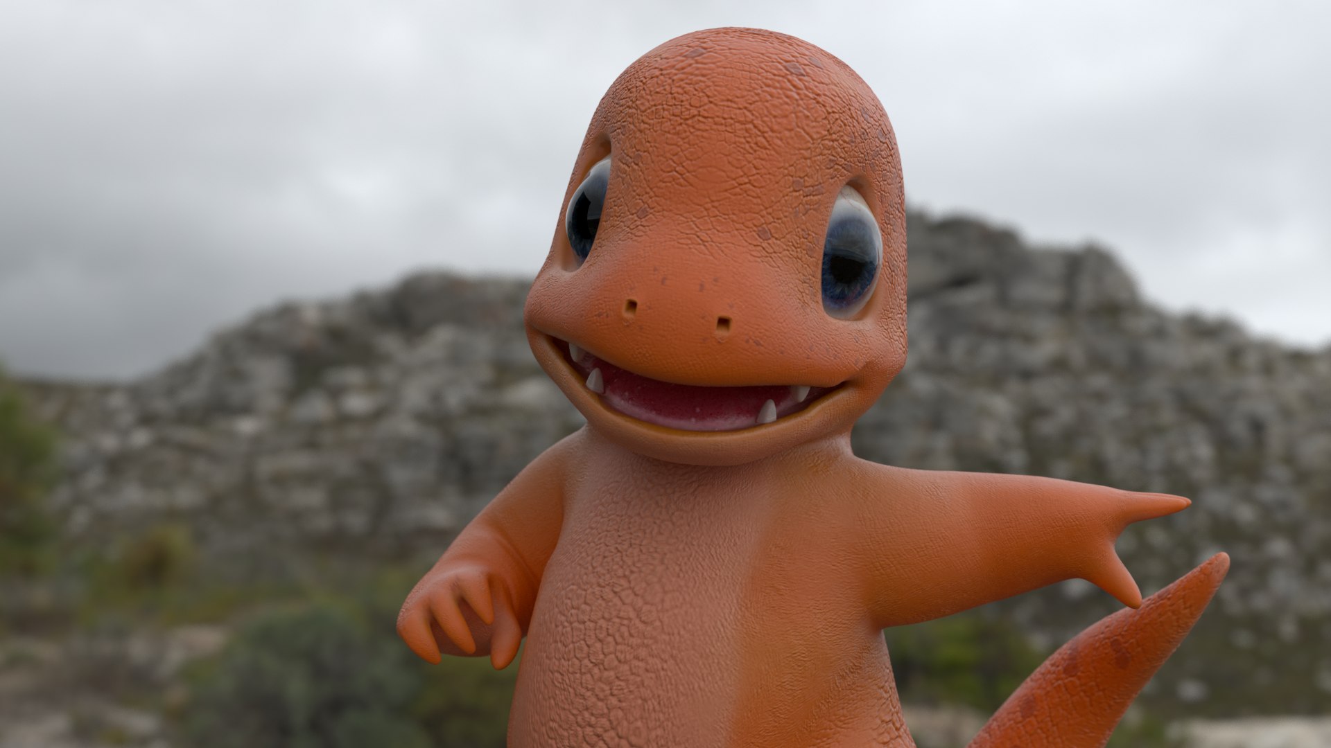Pokemon Charmender Model - TurboSquid 1723010