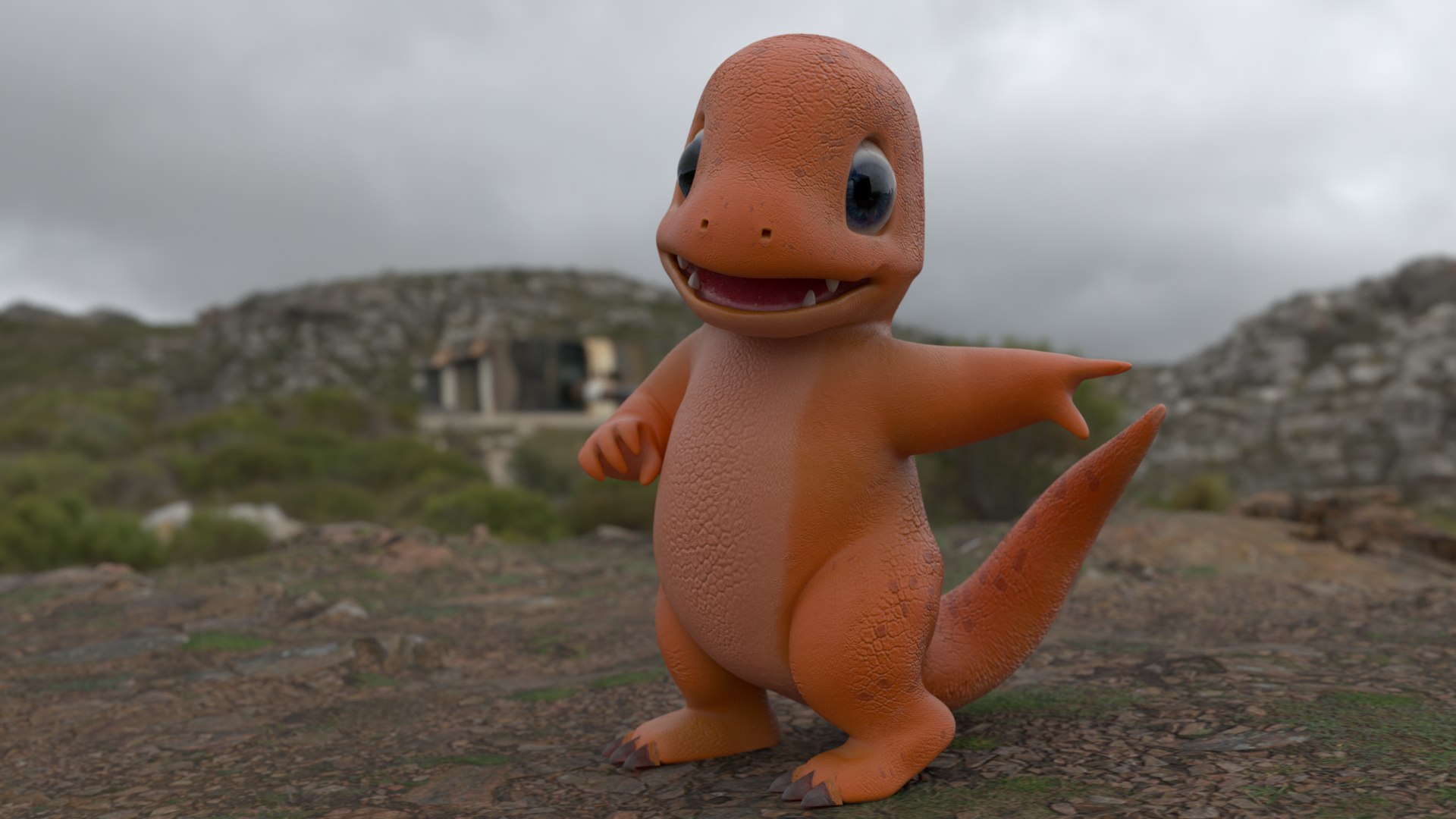 Pokemon Charmender Model - TurboSquid 1723010