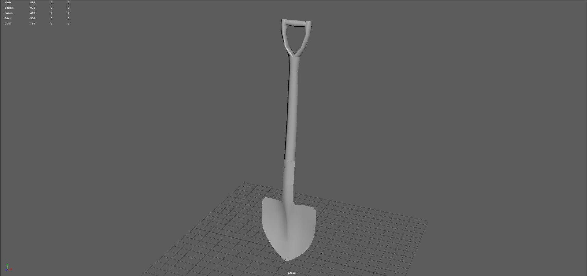 3D Shovel Model - TurboSquid 1743497
