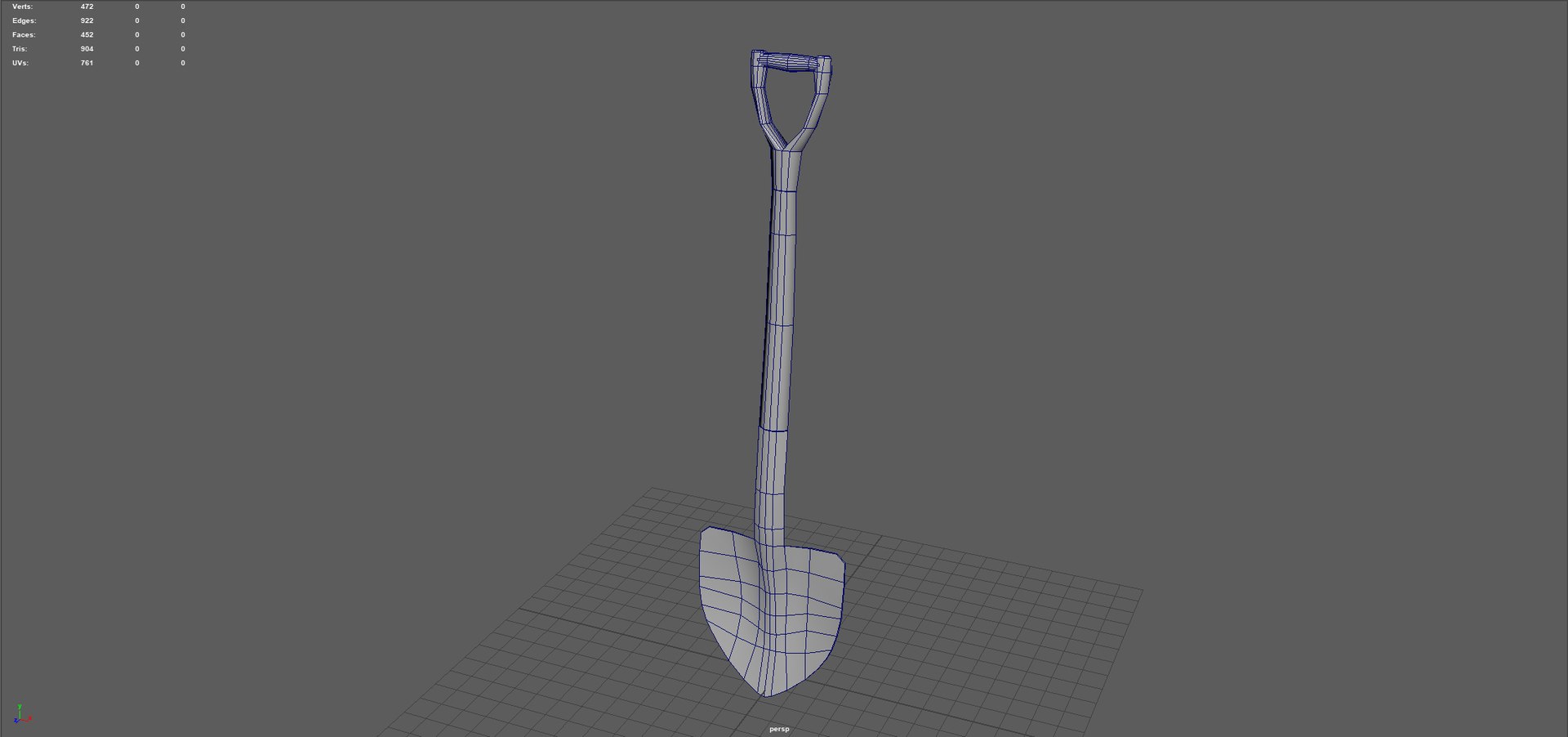 3D Shovel Model - TurboSquid 1743497