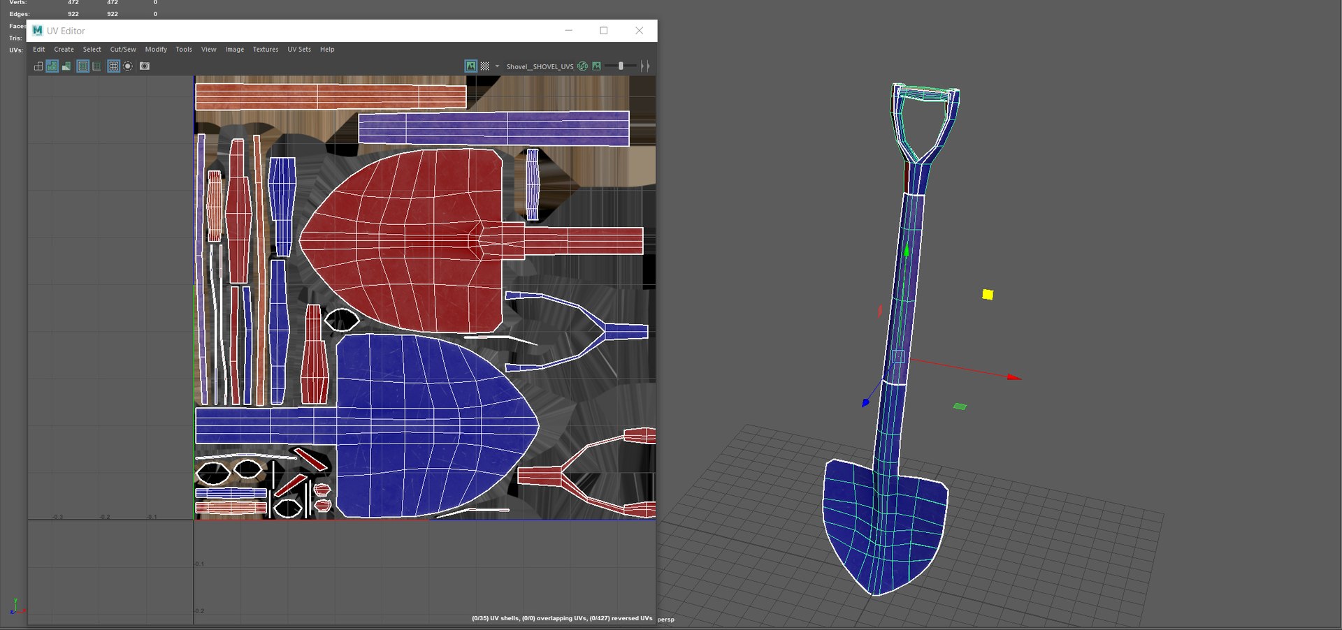 3D Shovel Model - TurboSquid 1743497