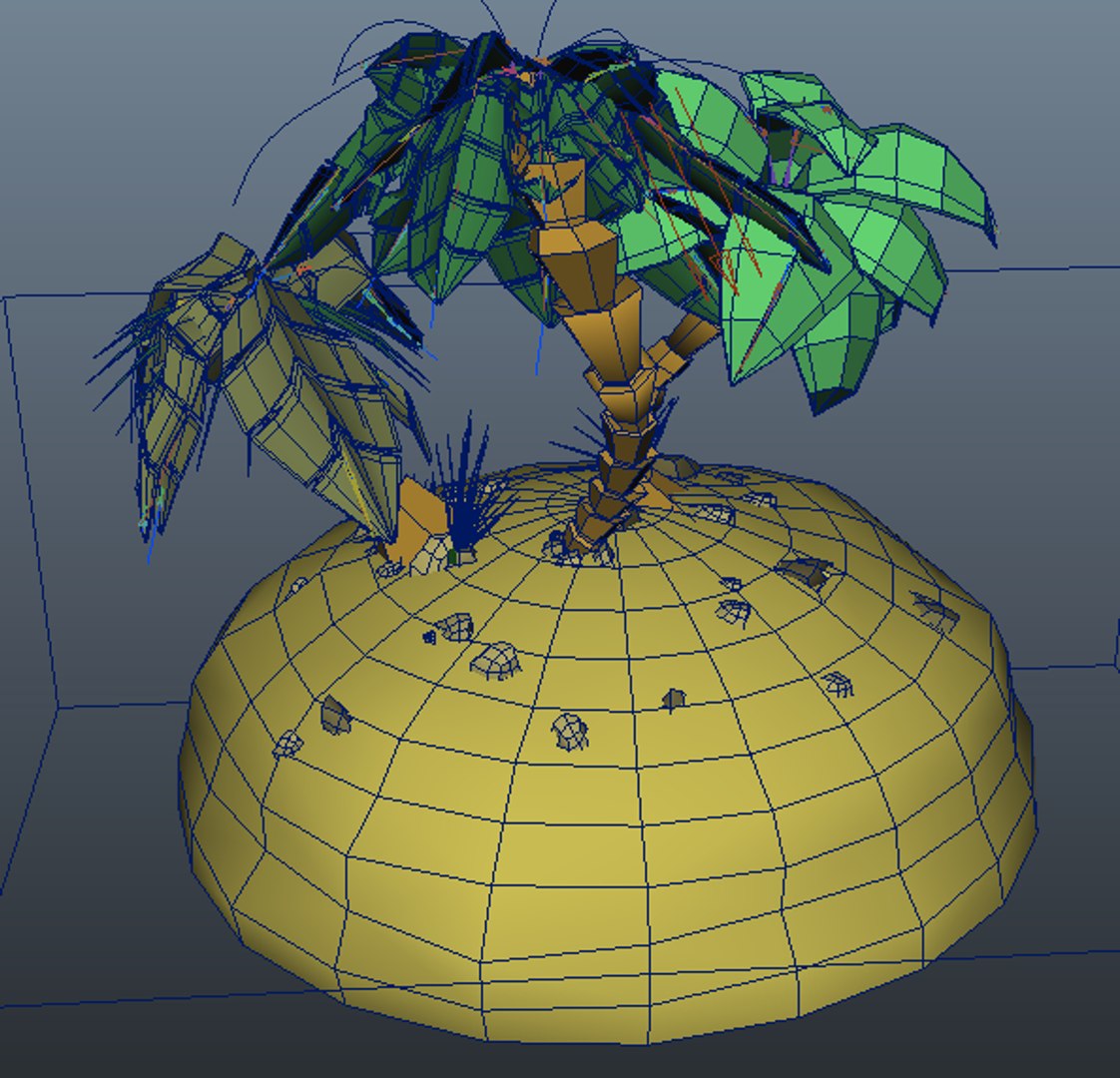 3d Model Tropical Island