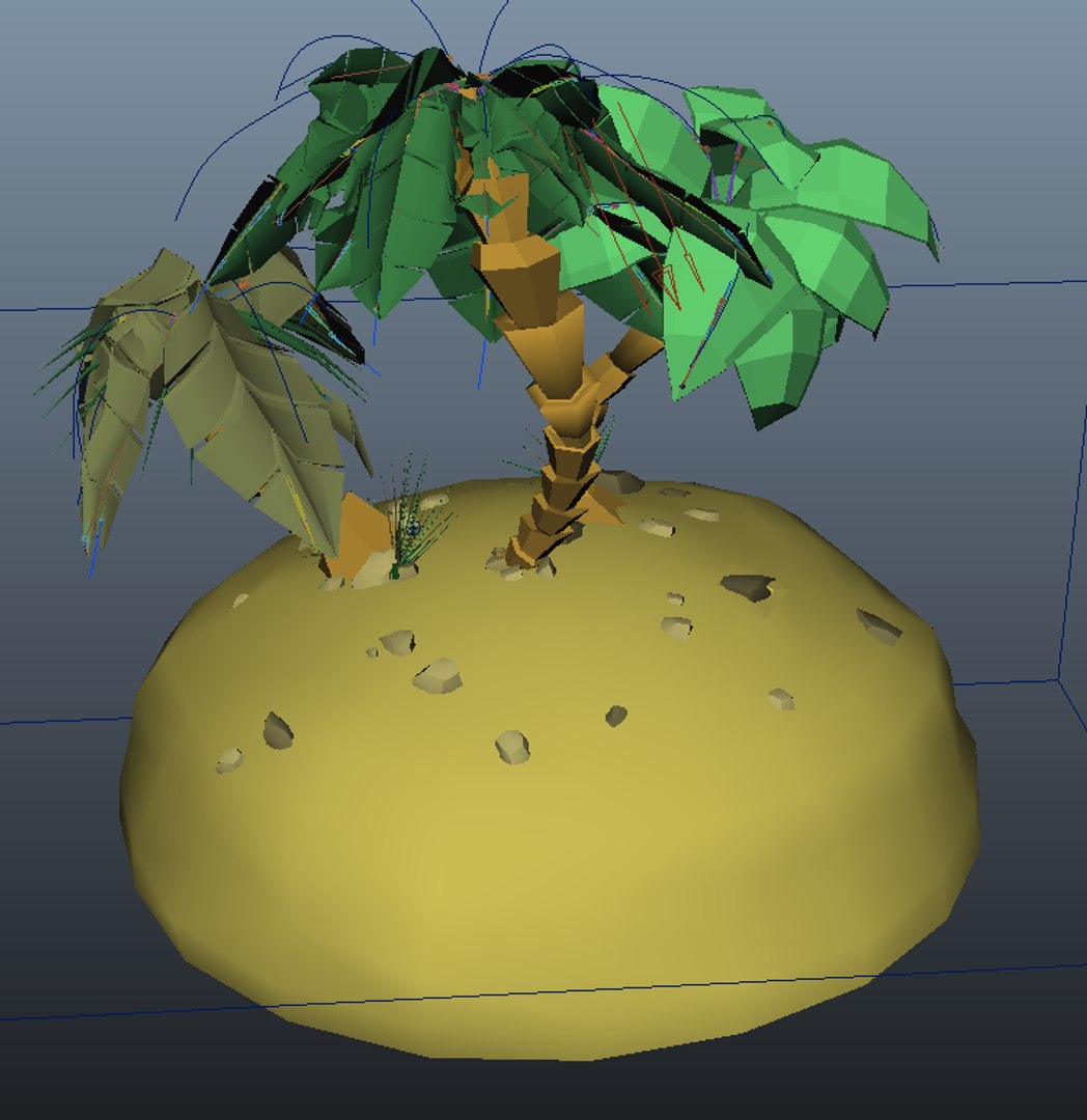 3d Model Tropical Island