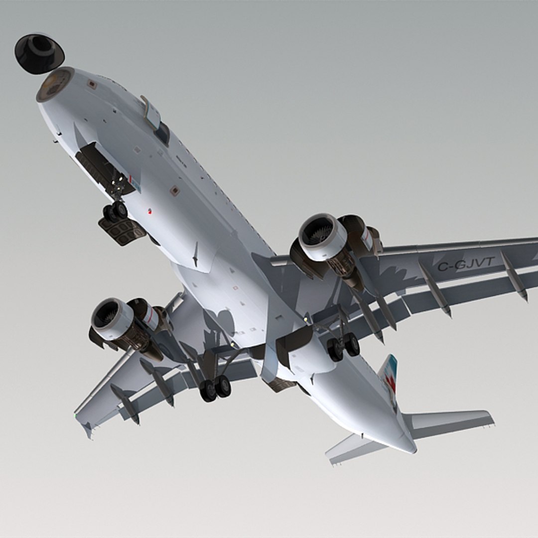 airbus a320 air canada 3d 3ds