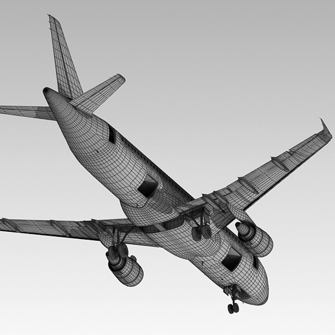 airbus a320 air canada 3d 3ds