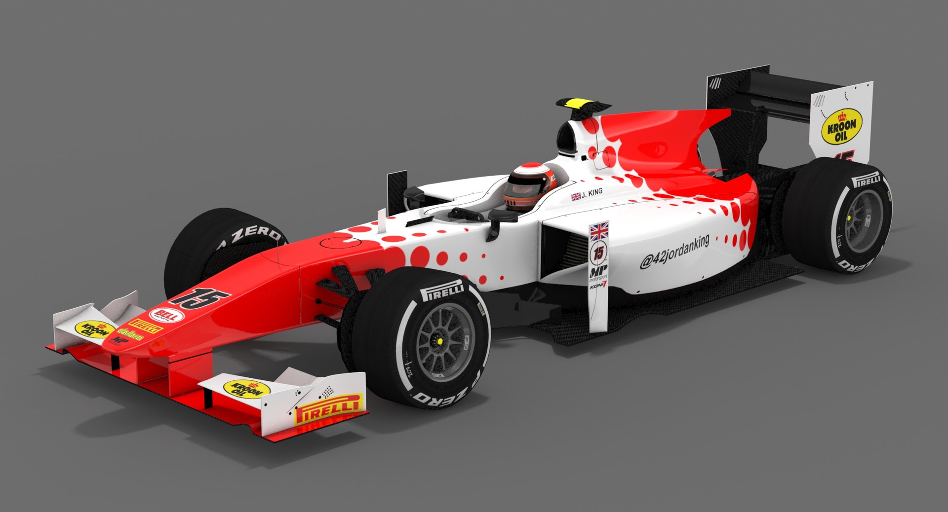 Mp Motorsport Formula 2 3D Model - TurboSquid 1151057