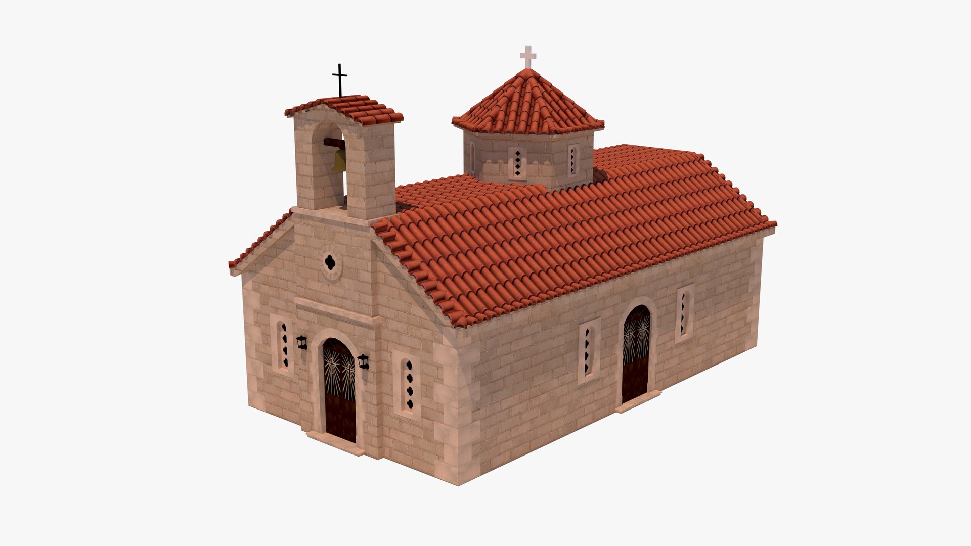 Orthodox Church 3D Model - TurboSquid 1624096