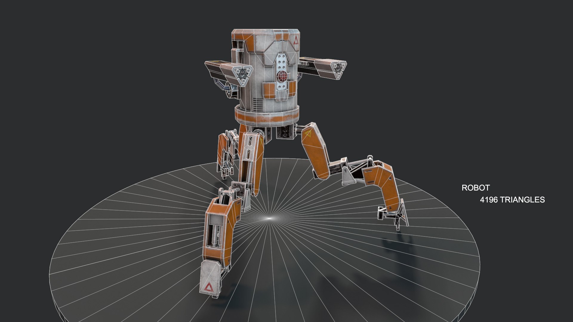 3D Legged Mech Robot - TurboSquid 1183181