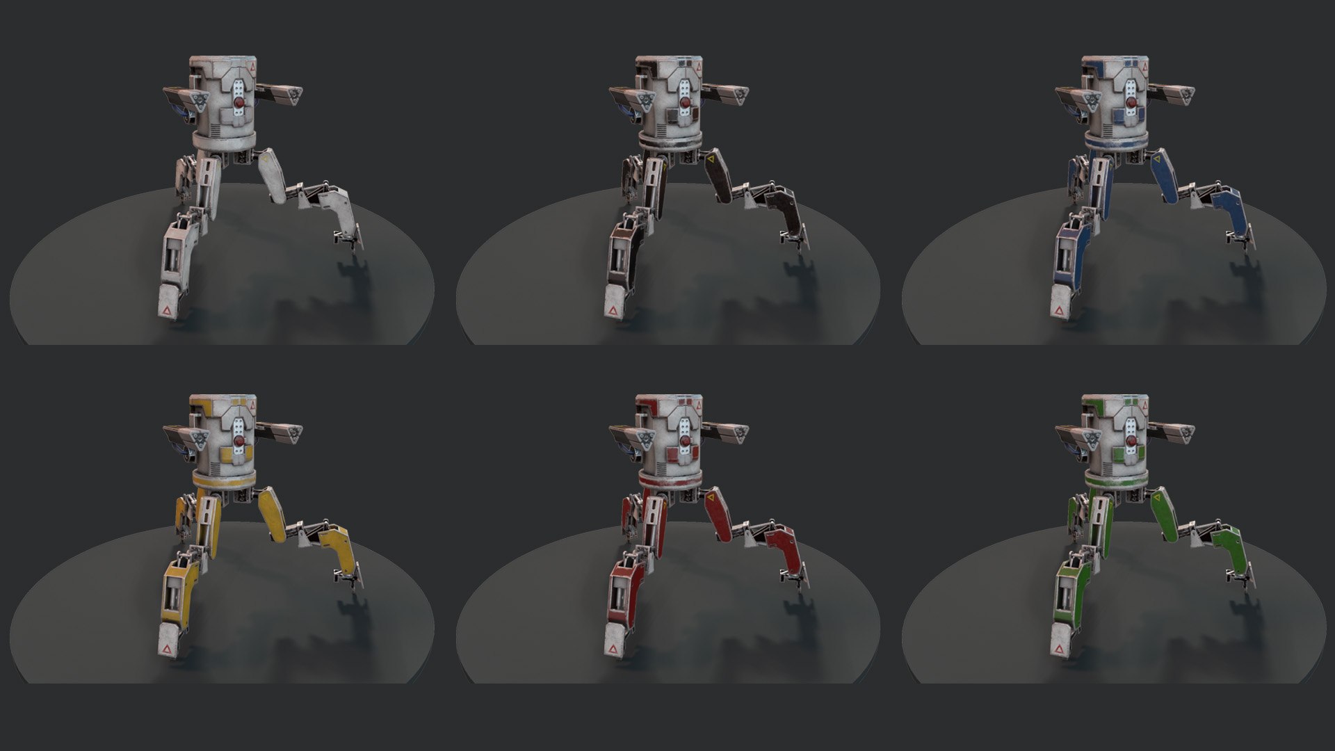 3D Legged Mech Robot - TurboSquid 1183181