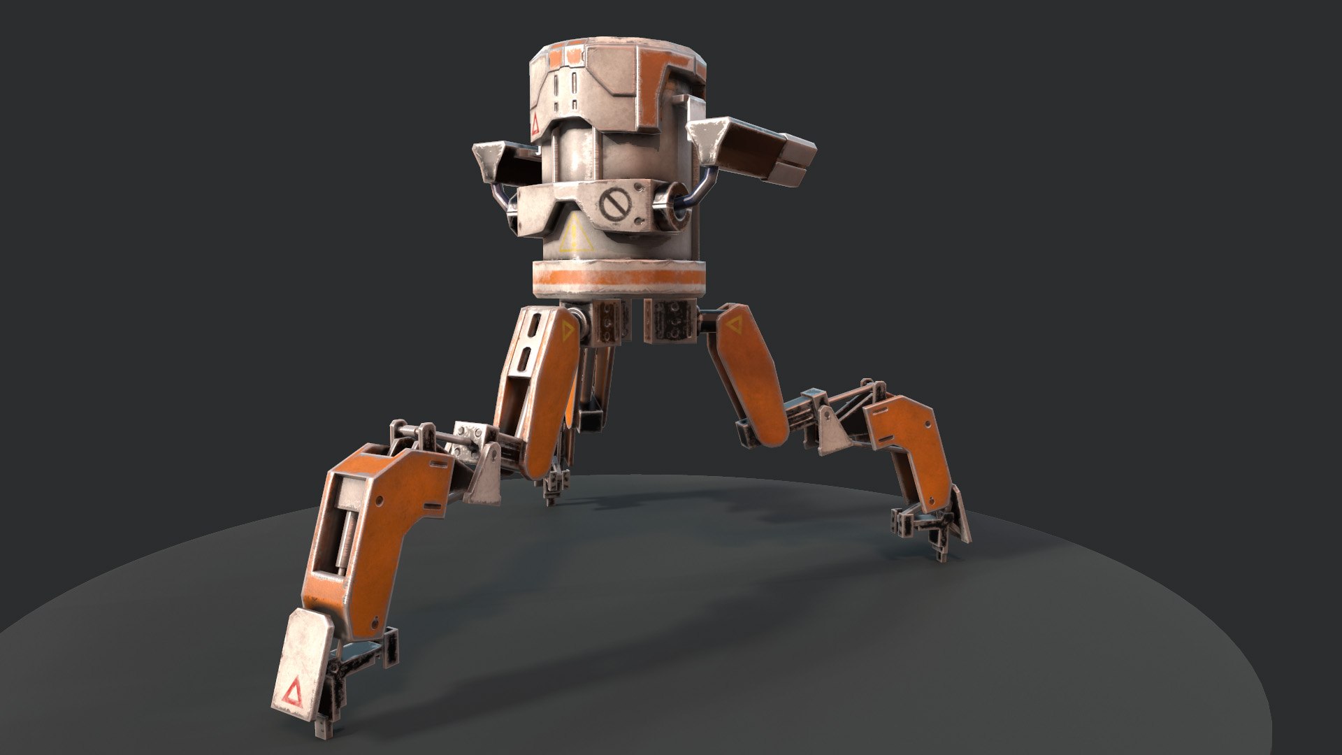 3D Legged Mech Robot - TurboSquid 1183181