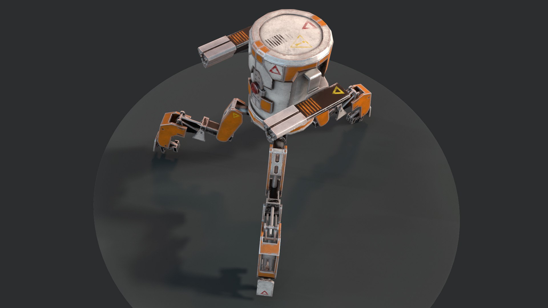 3D Legged Mech Robot - TurboSquid 1183181