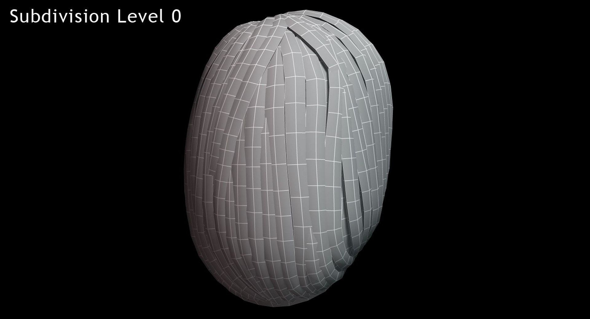 3D hairstyle 12 hair - TurboSquid 1361354