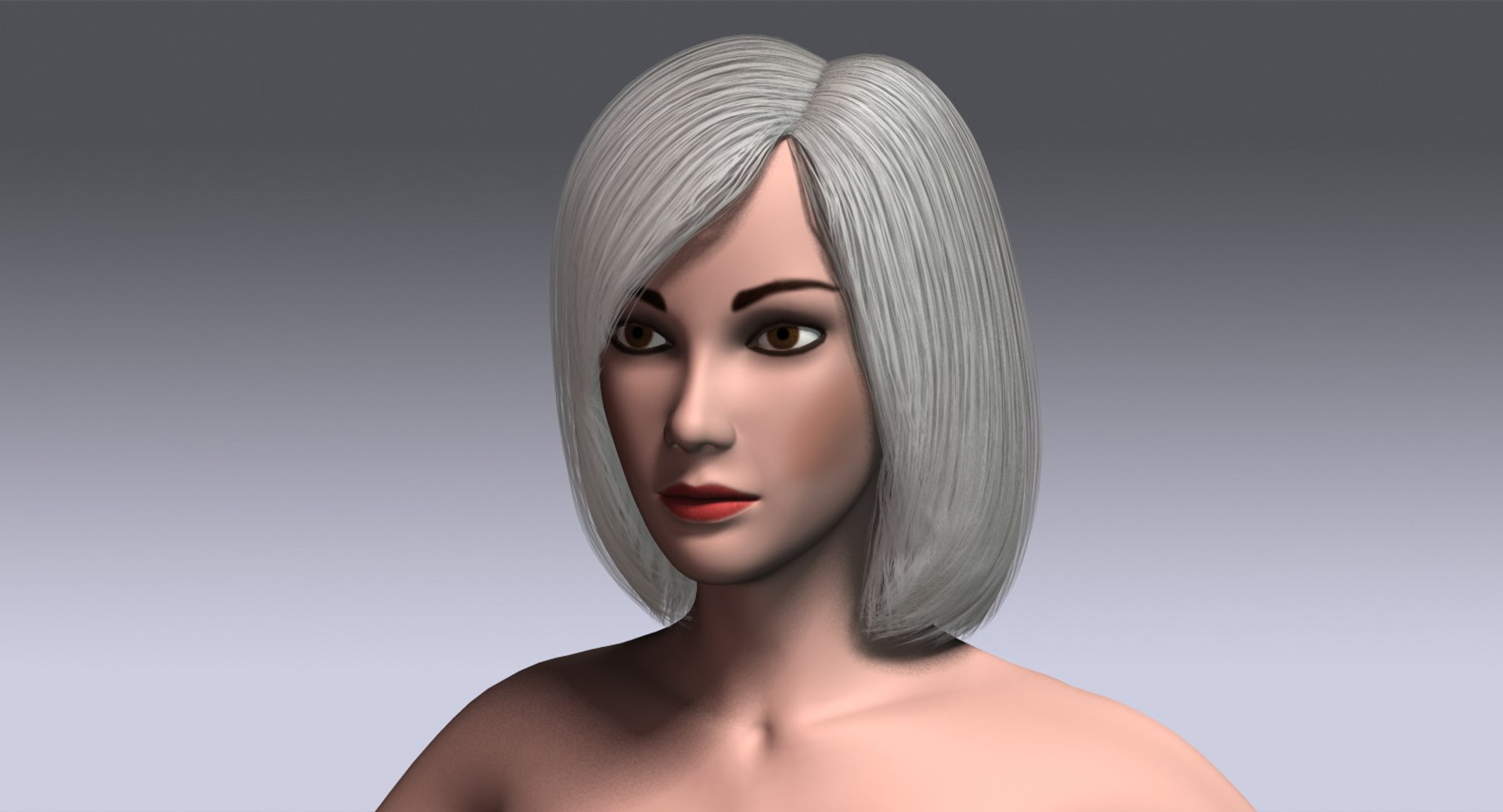 3D hairstyle 12 hair - TurboSquid 1361354