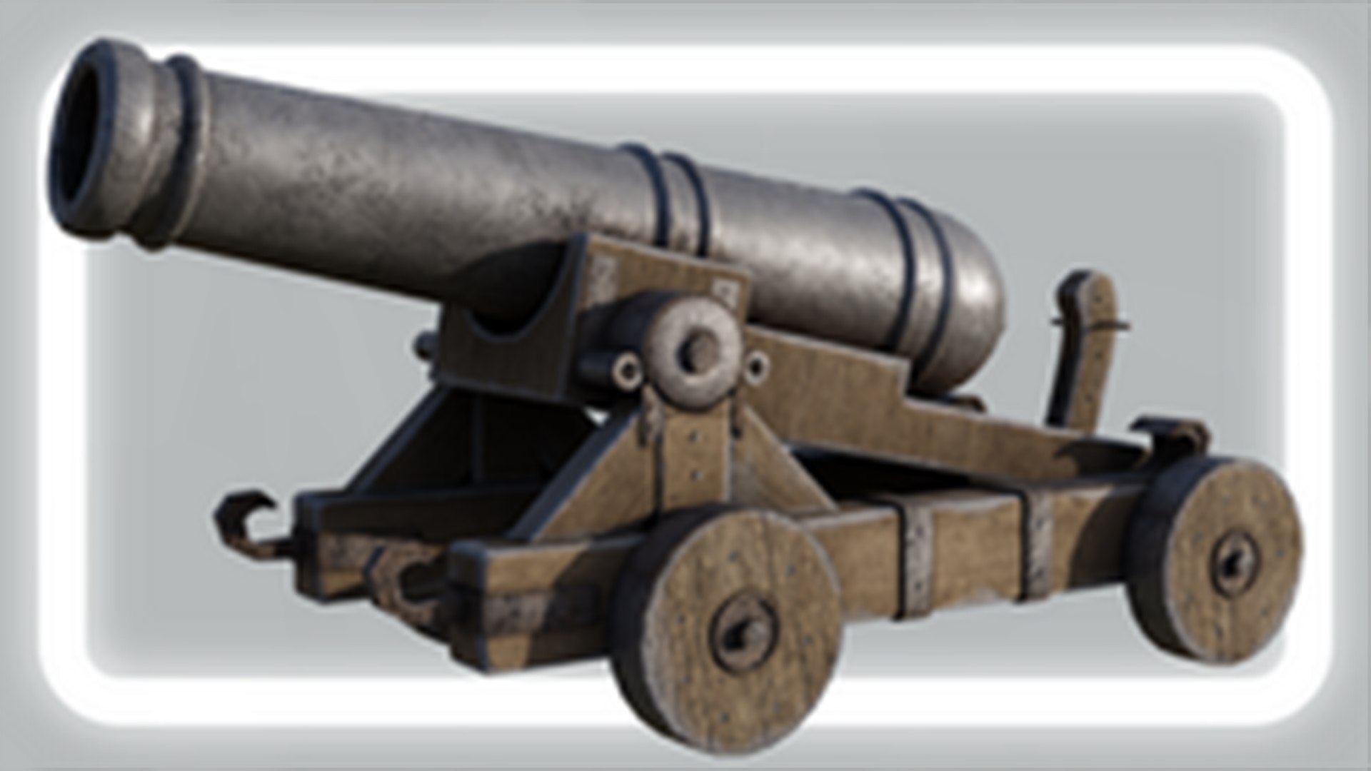 3D Cannon - TurboSquid 2305286