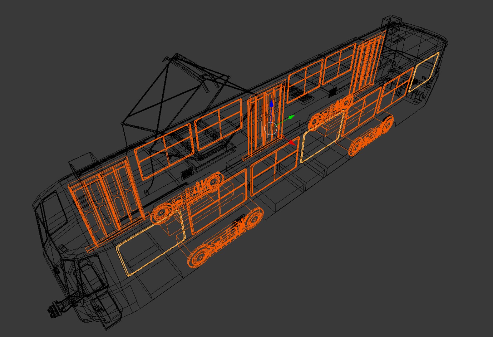 3D Tram Tatra T6b5 - TurboSquid 1402844