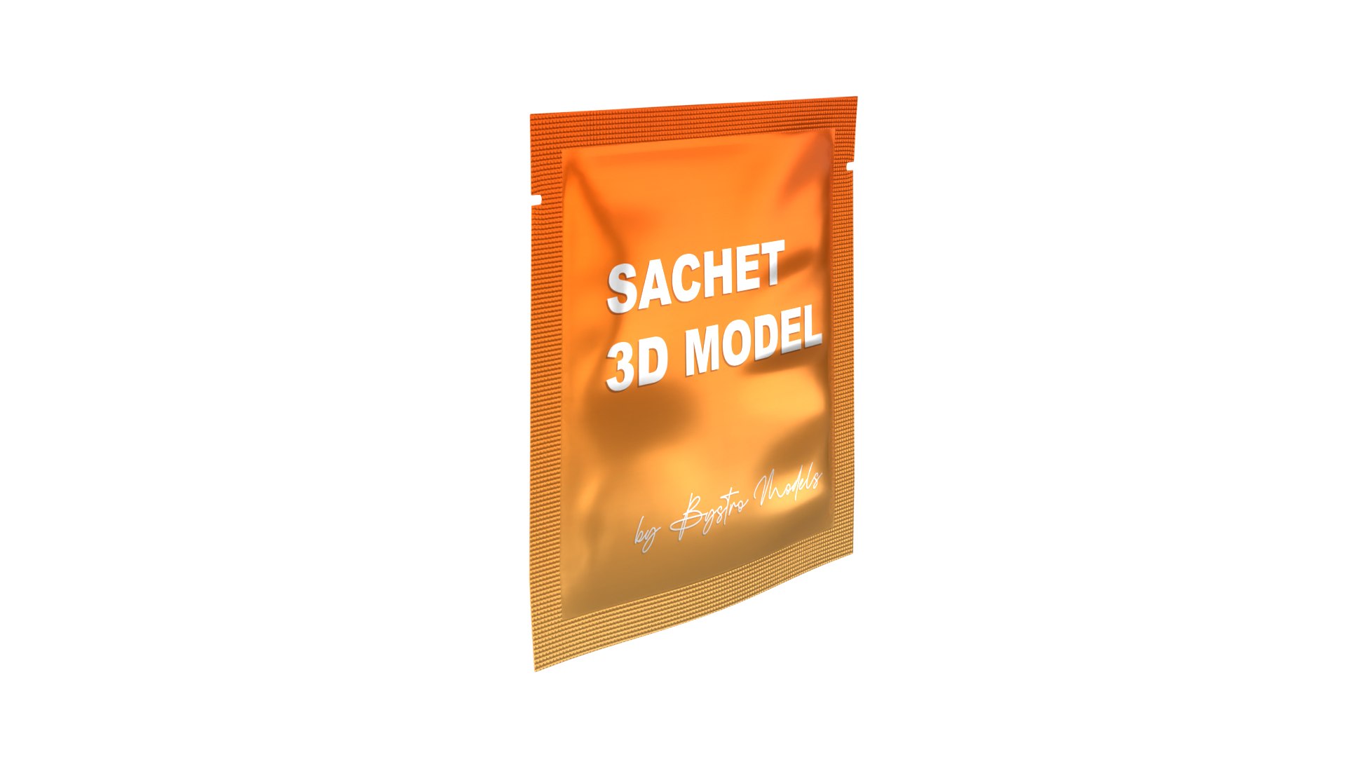 3D Sachet 14 Model - TurboSquid 2289260