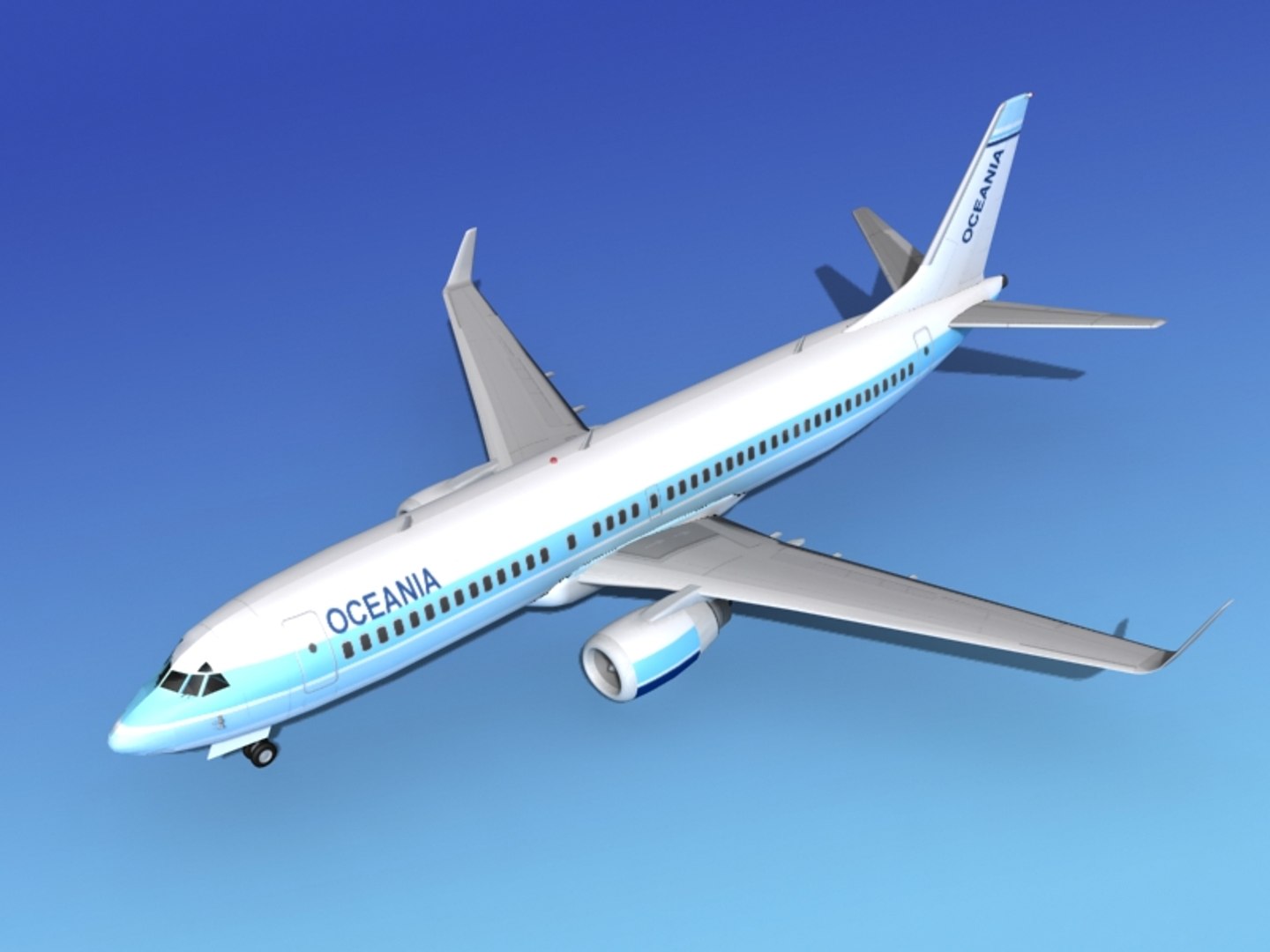 3d Boeing 737-800 737 Model