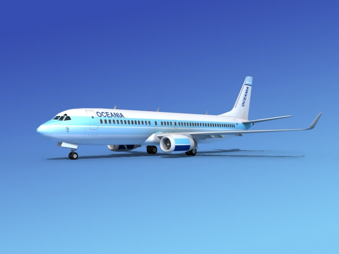 3d Boeing 737-800 737 Model