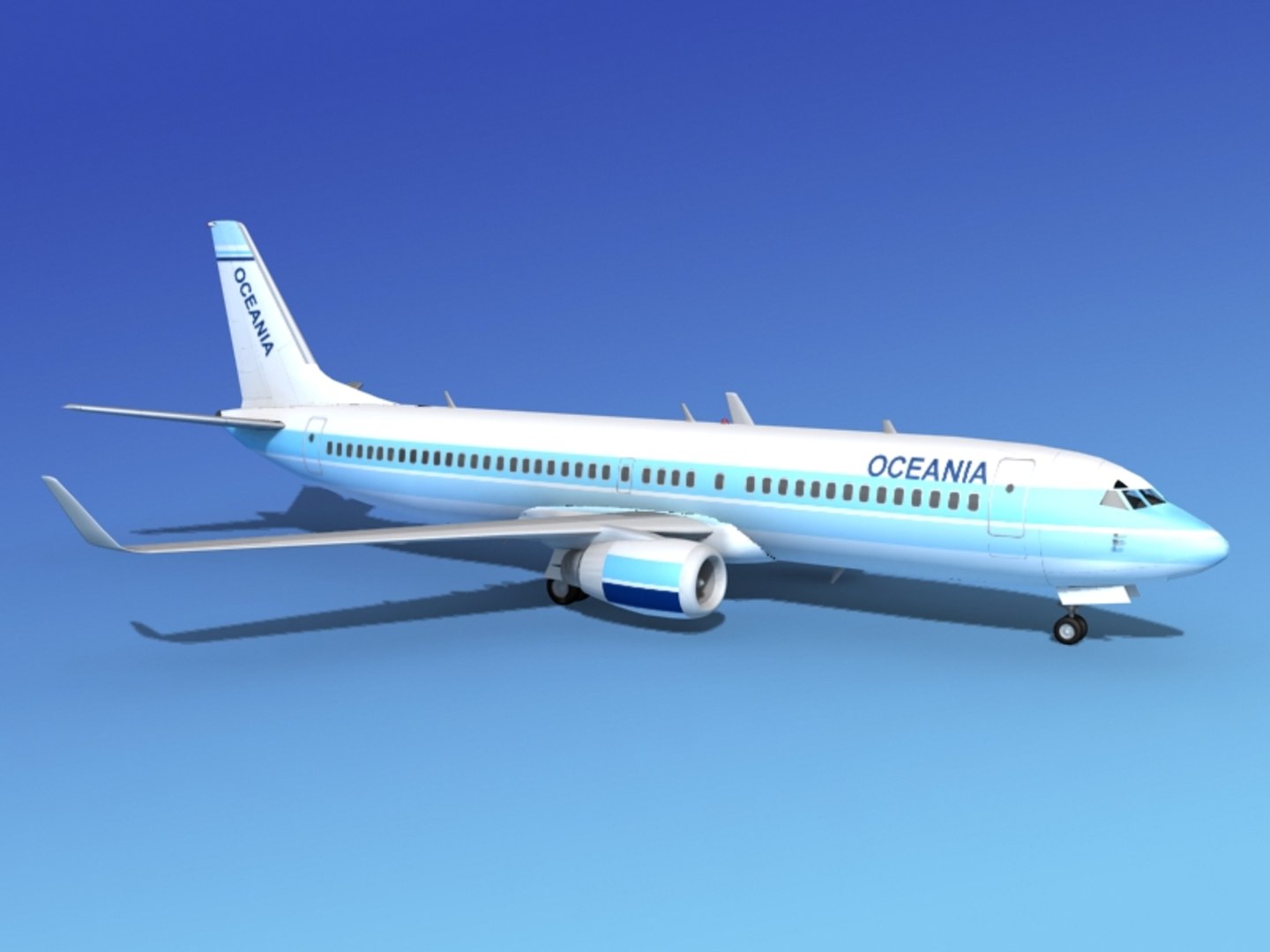 3d Boeing 737-800 737 Model