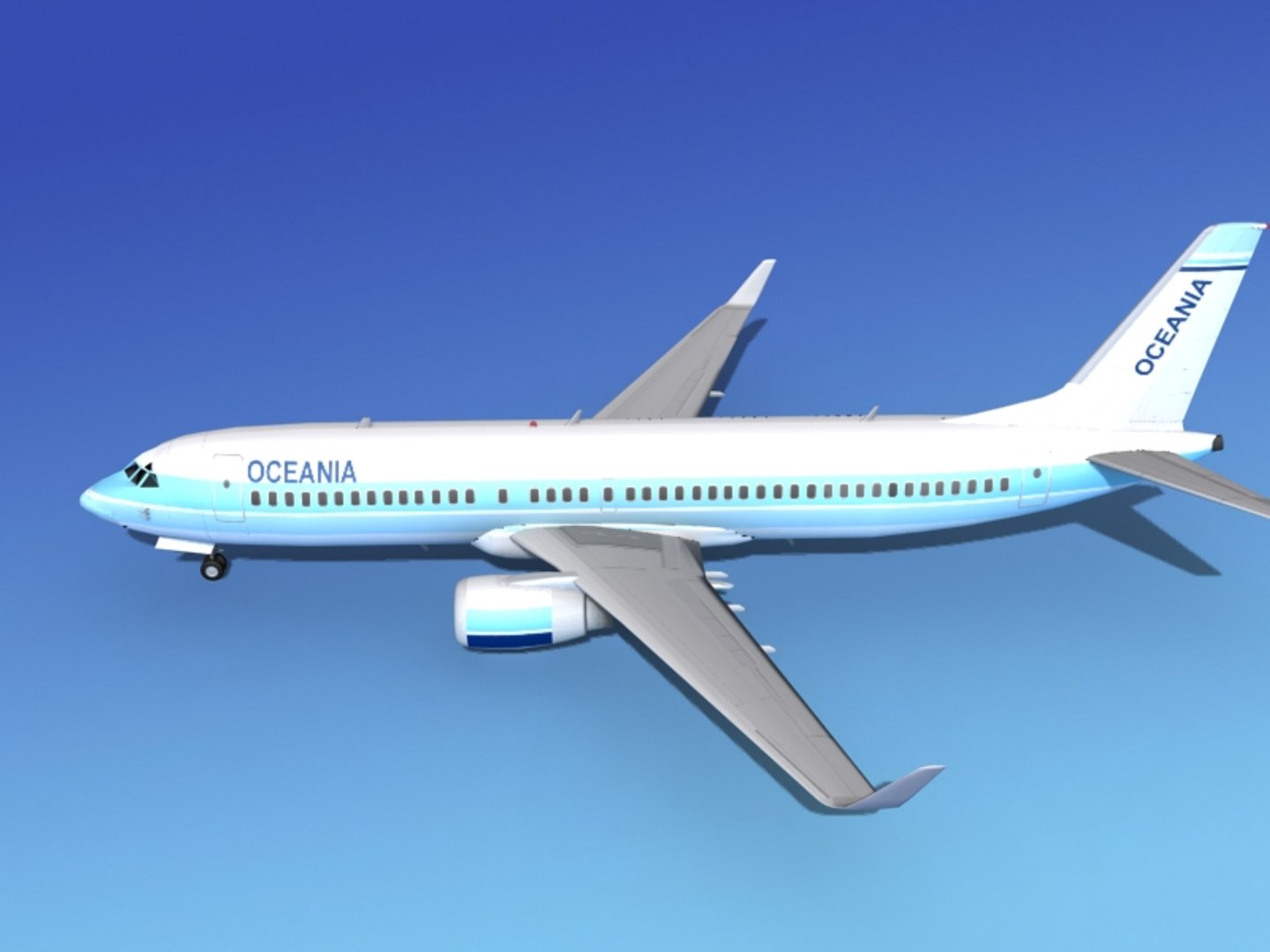 3d Boeing 737-800 737 Model