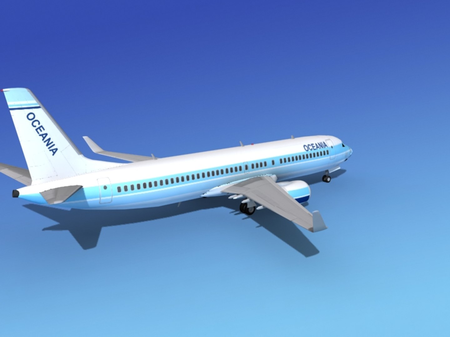 3d Boeing 737-800 737 Model