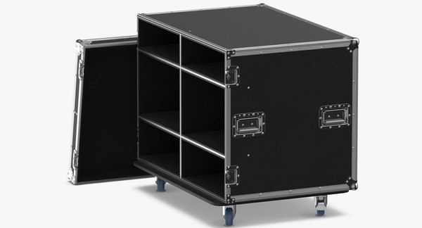 modelo 3d Stage Flight Case 03 Open - TurboSquid 1320684
