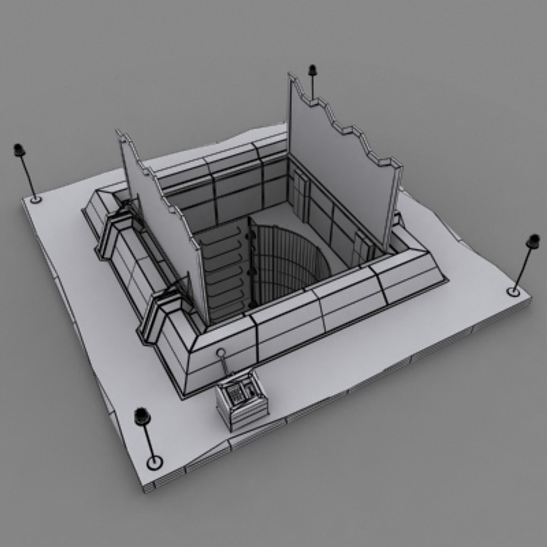 Silo Hatch 3d Model