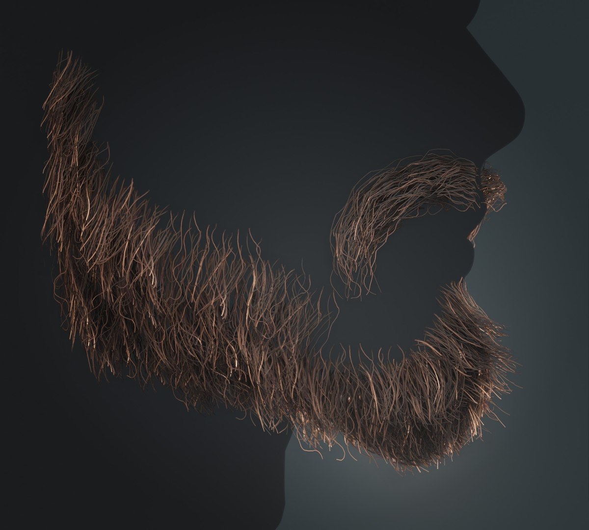3D Beard RealTime 8 Version 1 Model - TurboSquid 1892347