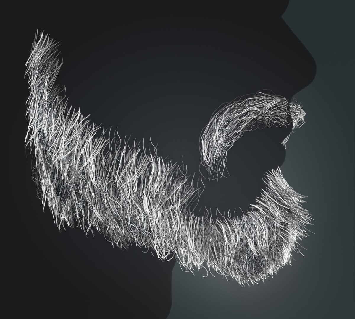 3D Beard RealTime 8 Version 1 Model - TurboSquid 1892347