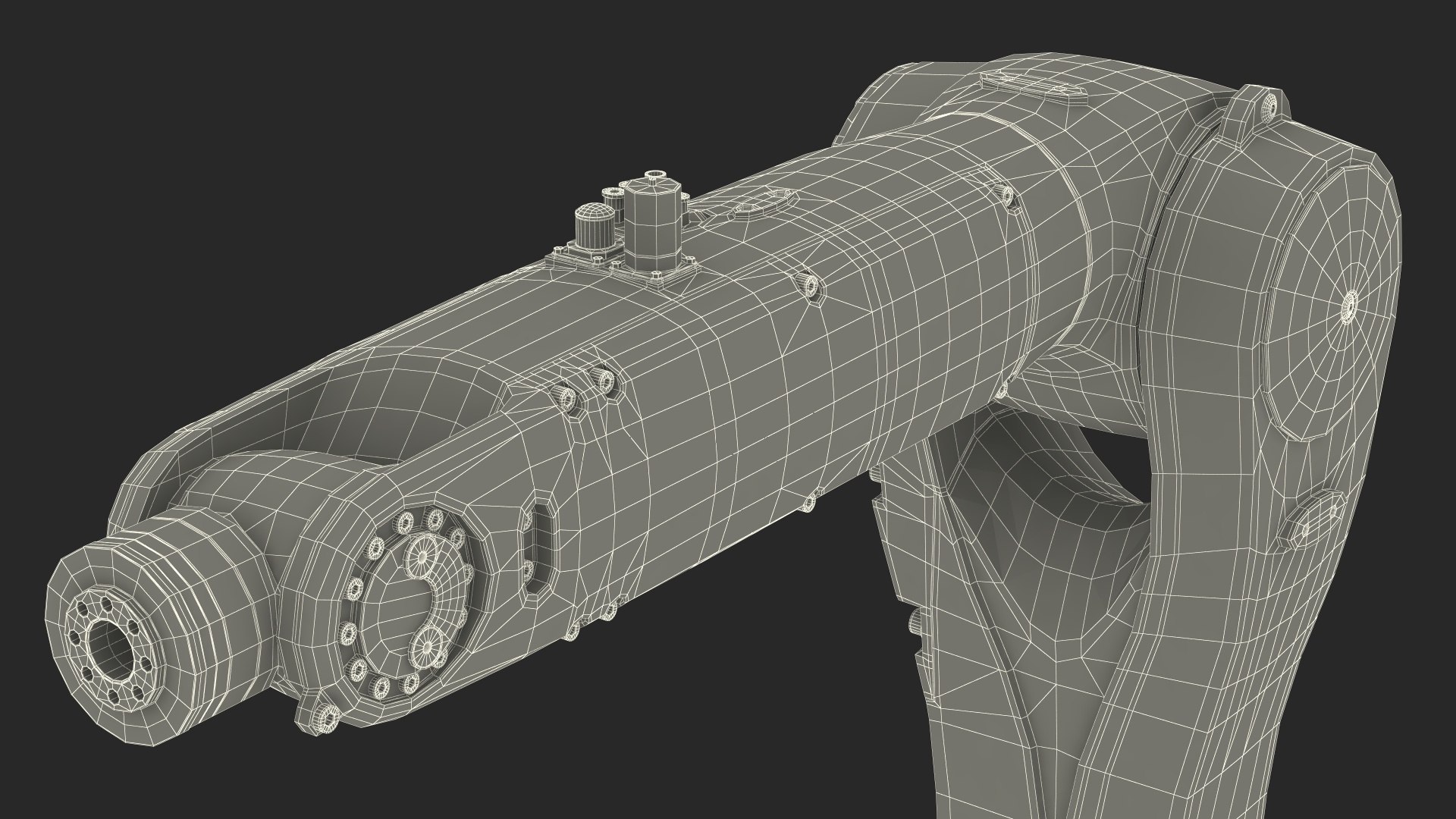 Robot Arm Kuka R1100 Rigged for Maya 3D - TurboSquid 2160947