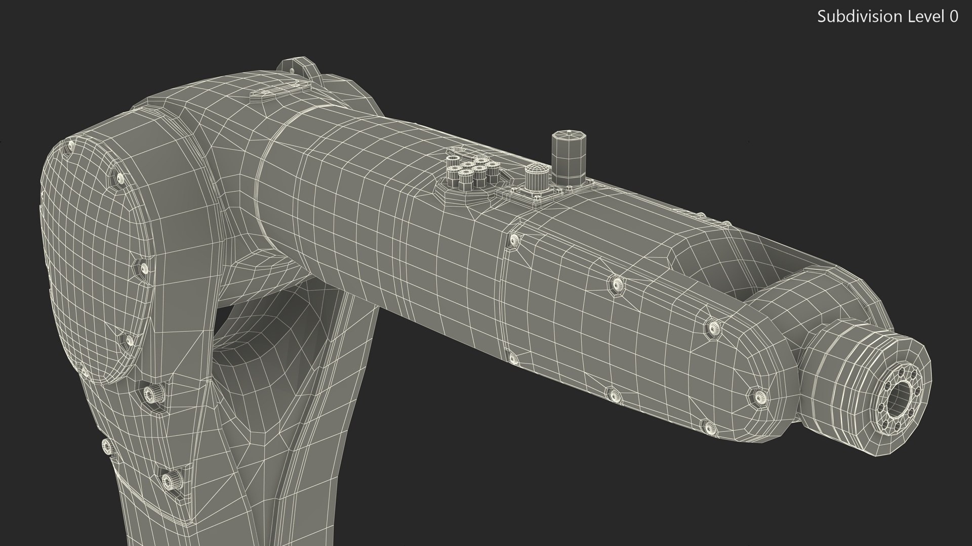Robot Arm Kuka R1100 Rigged for Maya 3D - TurboSquid 2160947