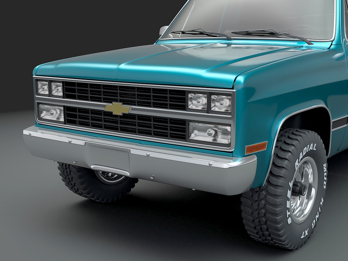 3D Chevrolet K20 1985 - TurboSquid 1512070