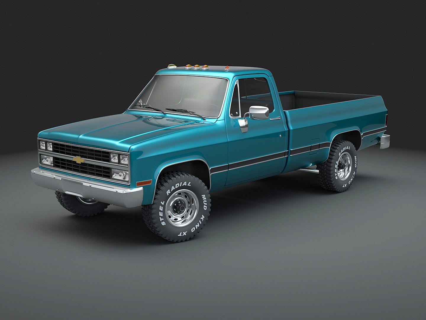 3D Chevrolet K20 1985 - TurboSquid 1512070