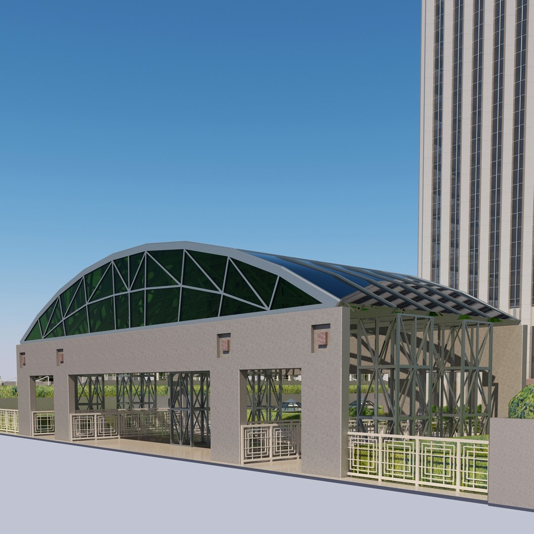 aon center chicago 3d model