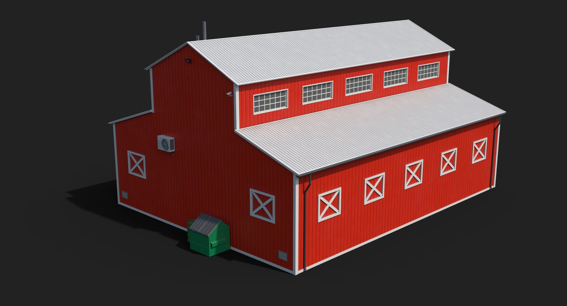 Red Barn 8 3D - TurboSquid 2148532