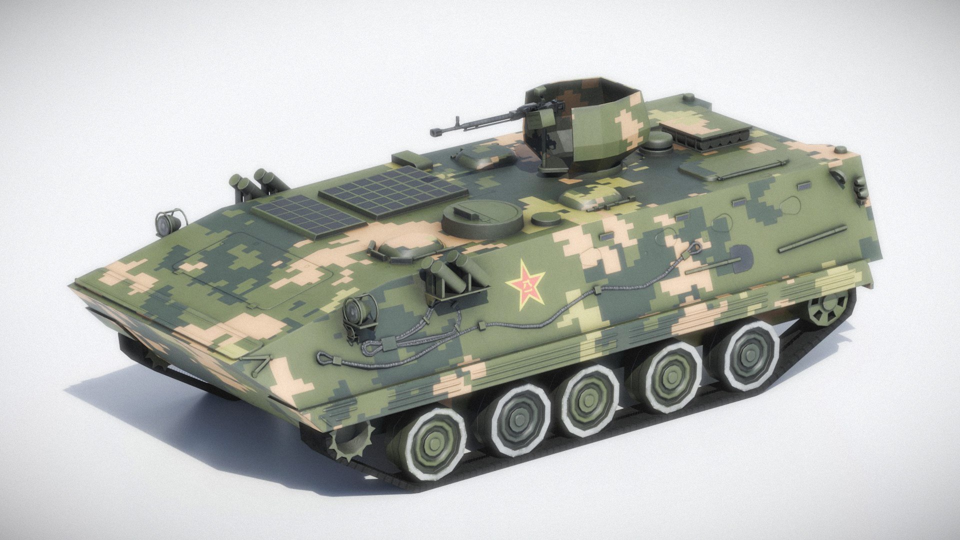 3D Type 89 AFV Model - TurboSquid 2281891