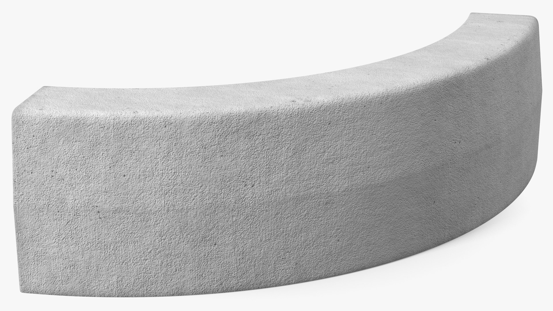 3D Model Concrete Curb Rounded - TurboSquid 2029473