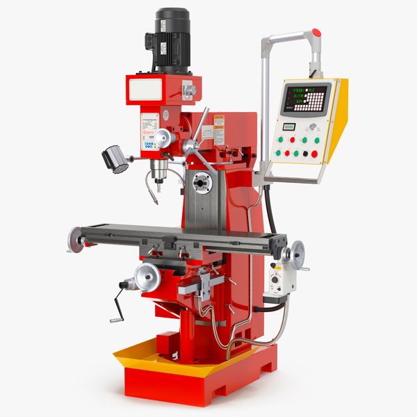 Milling Machine 3D Models for Download | TurboSquid